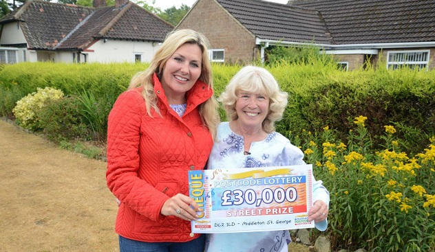 Two days after retirement and Jean wins the People’s Postcode Lottery ...